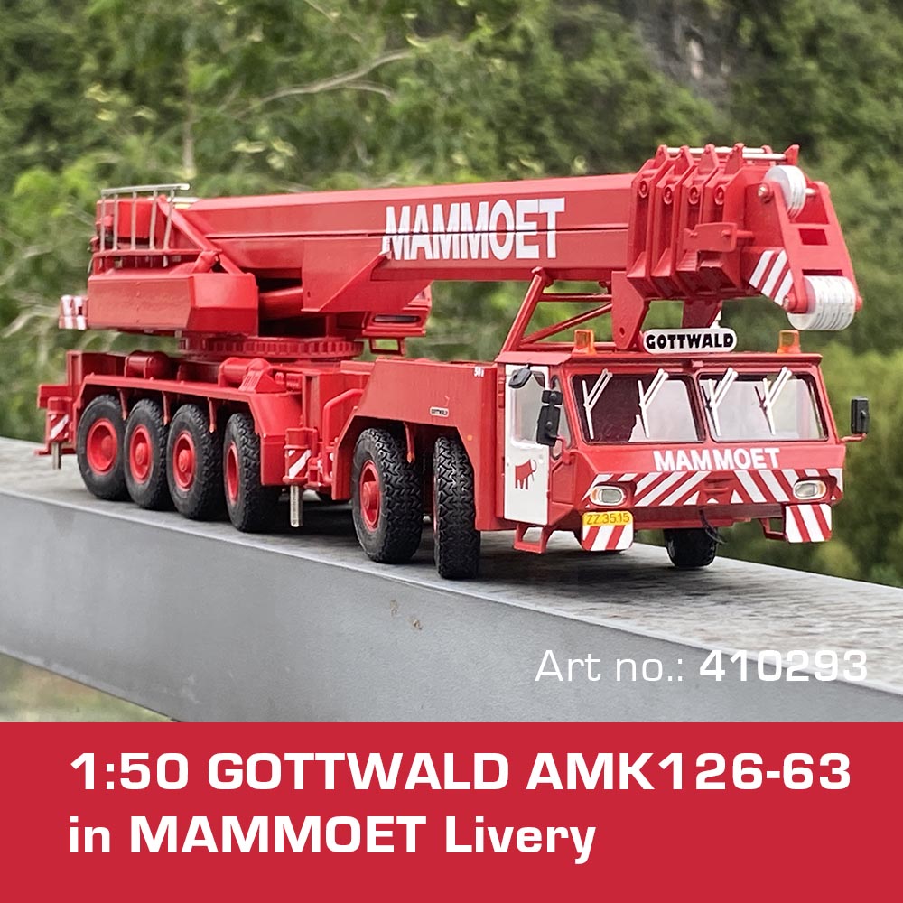 1:50 Gottwald AMK126 - Mammoet – KRANLAB Models