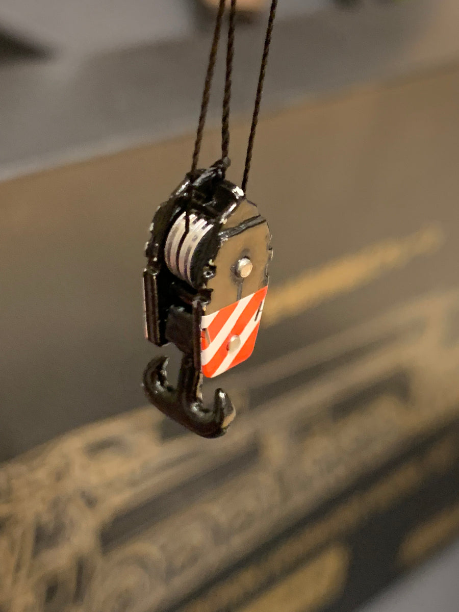 Free delivery - 1:87 3-Sheave Metal Hook for Liebherr cranes – KRANLAB ...